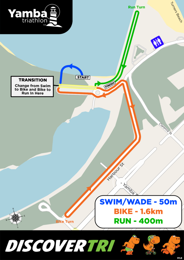 Discover Kids Triathlon - Yamba Triathlon